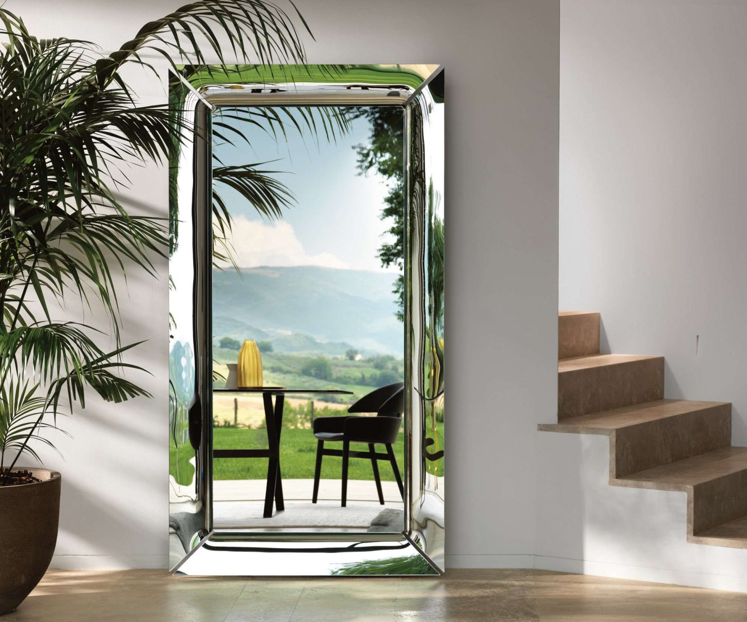 Curved glass mirrors – FIAM Italia
