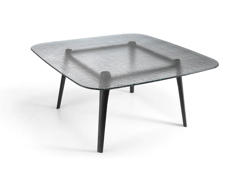 Magma, the fused glass table designed by Patrick Jouin – FIAM Italia