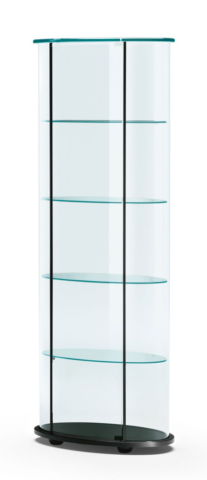 Palladio, the curved glass showcase – FIAM Italia