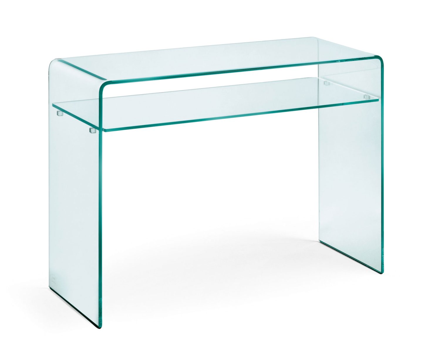 Rialto, the curved glass consolle – FIAM Italia