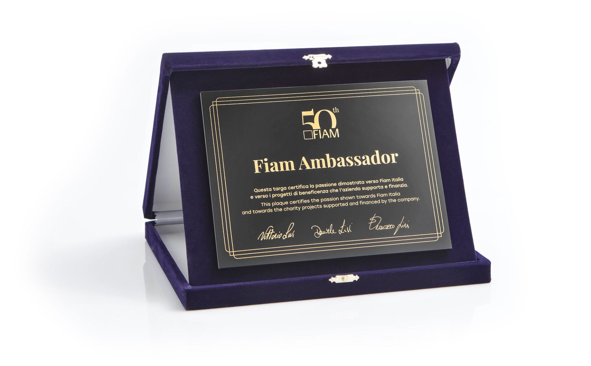 FIAM 50th anniversary - Fiam Italia